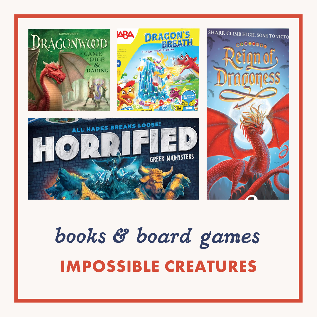 Board Game Pairings: Impossible Creatures – Bookish Adventure